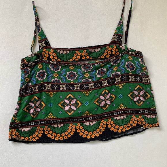 FARM Rio | Tops | Colorful Brazilian Crop Top | Poshmark